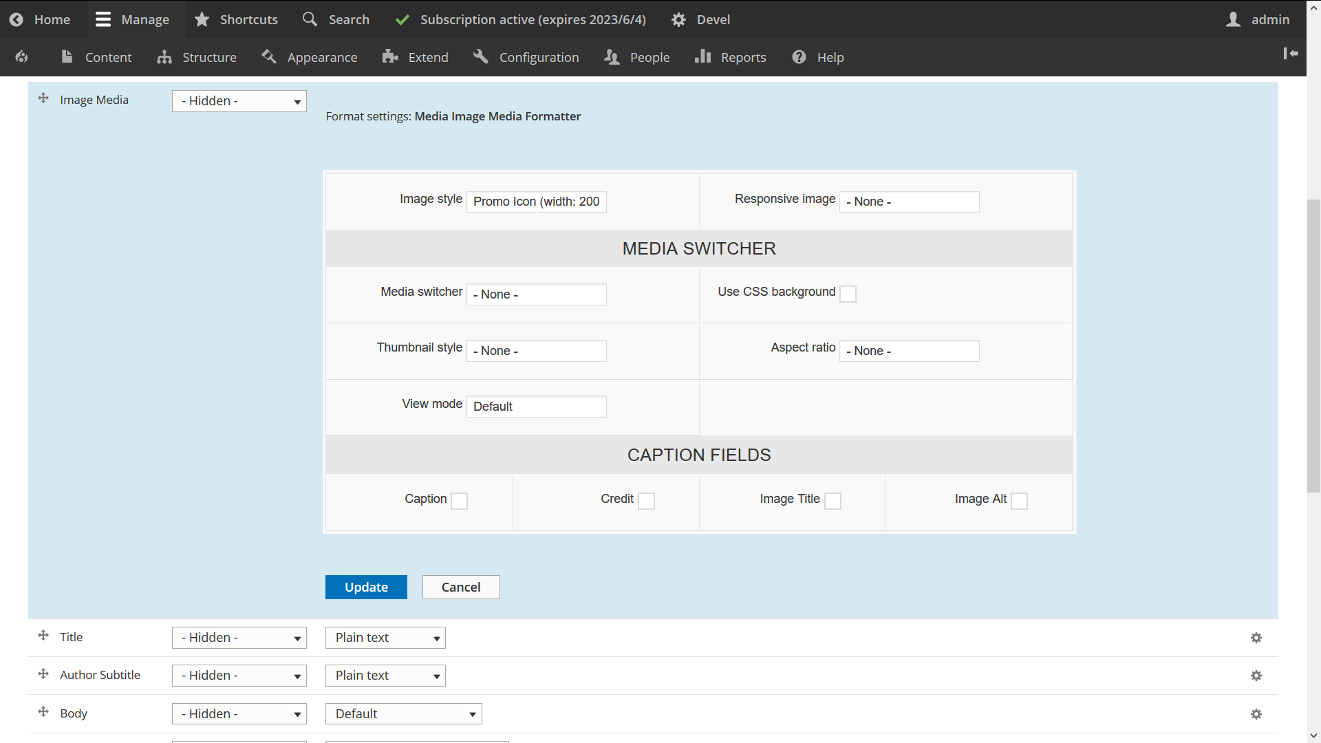 Media Formatter | Drupal.org